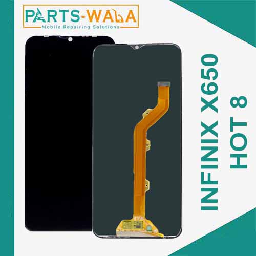 Infinix Hot 8 X650 Original LCD Display Screen Pannel - Parts Wala